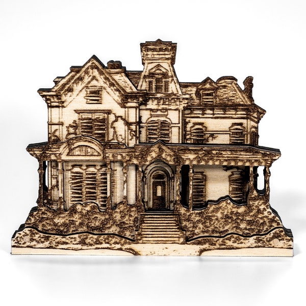 Victorian House Figurine - Etsy