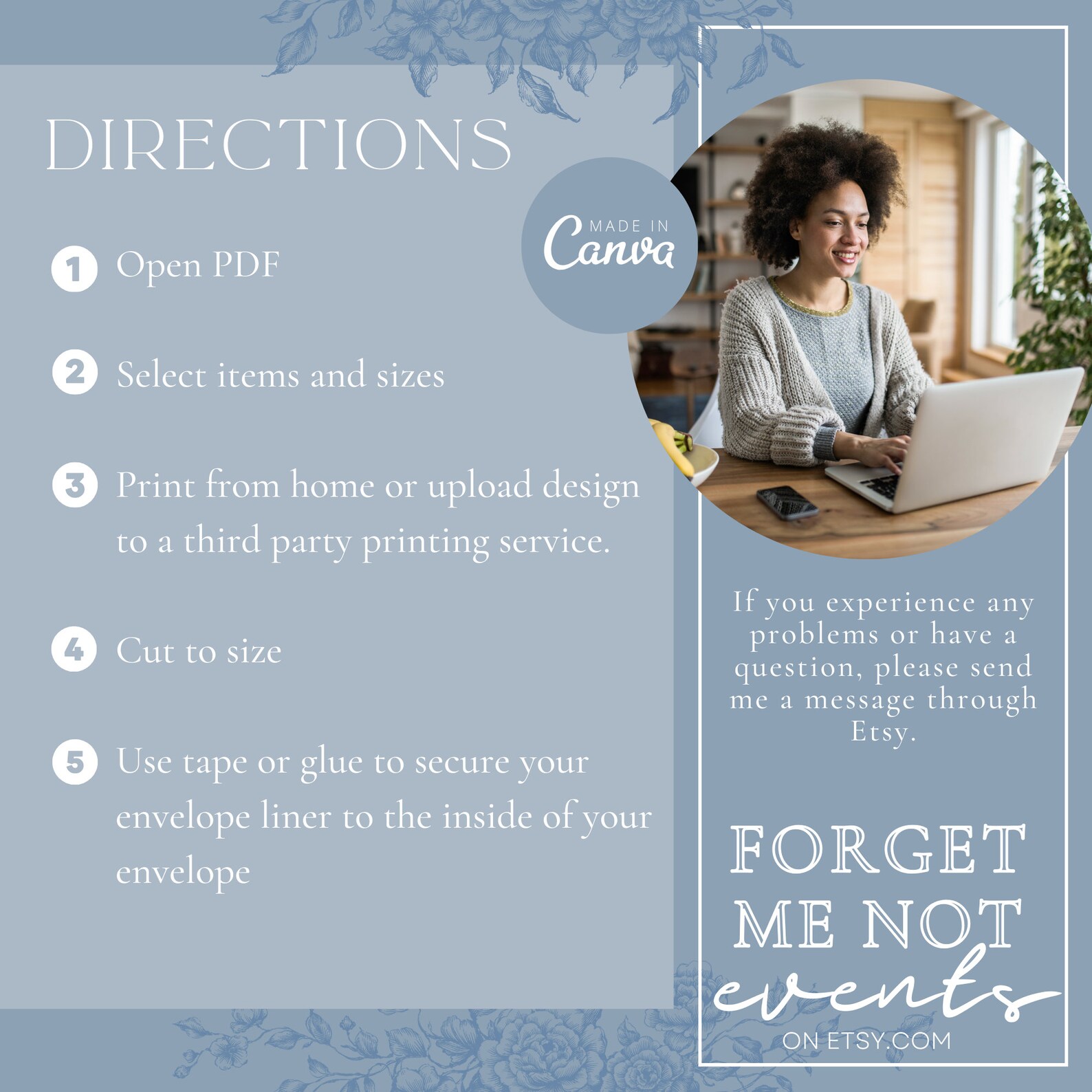 ENVELOPE LINER Sage Green Toile Wedding Invitation PDF - Etsy