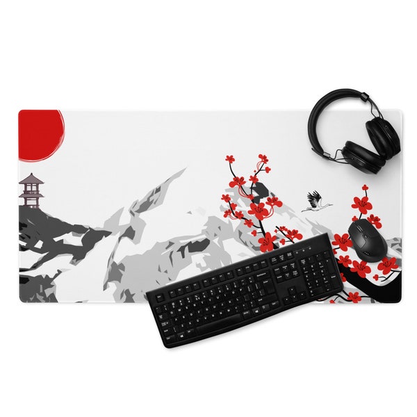 Large Red Mouse Pad - Etsy