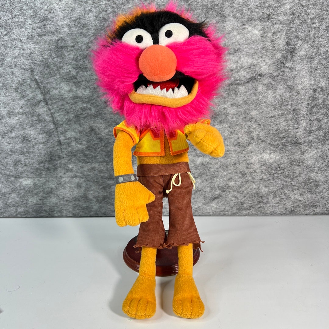 Sesame Street Vintage Animal Drummer Muppet Musician Disney Plush ...