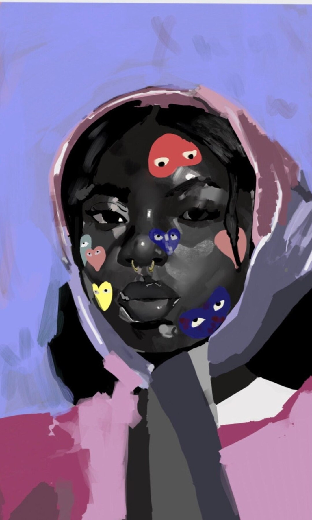 Digital Portrait Drawings/paintings - Etsy