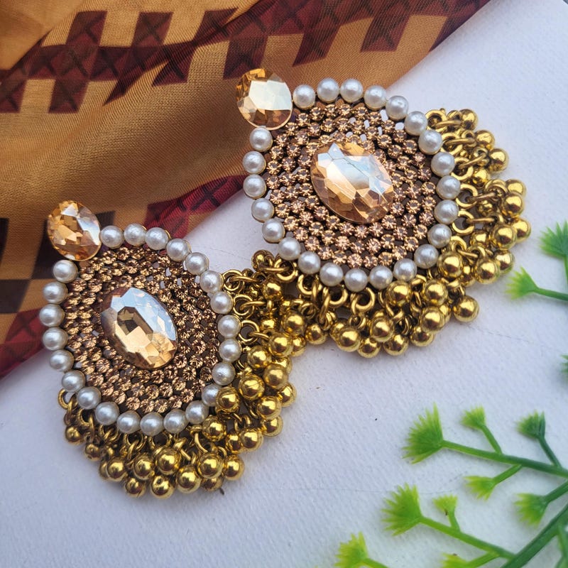 Pakistani Earring Small - Etsy UK