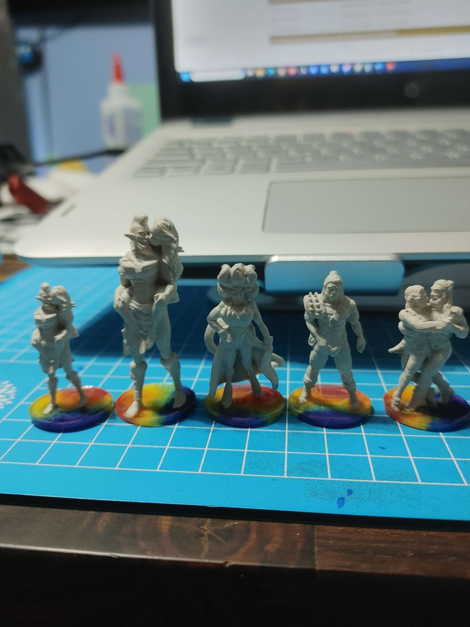 LGBTQ+ | Lesbian Orcs | Queer Orcs | Dungeons and Dragons | Dnd | Mini ...