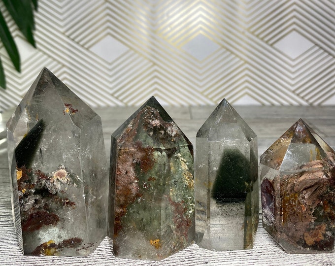 Garden Quartz Towers - Etsy