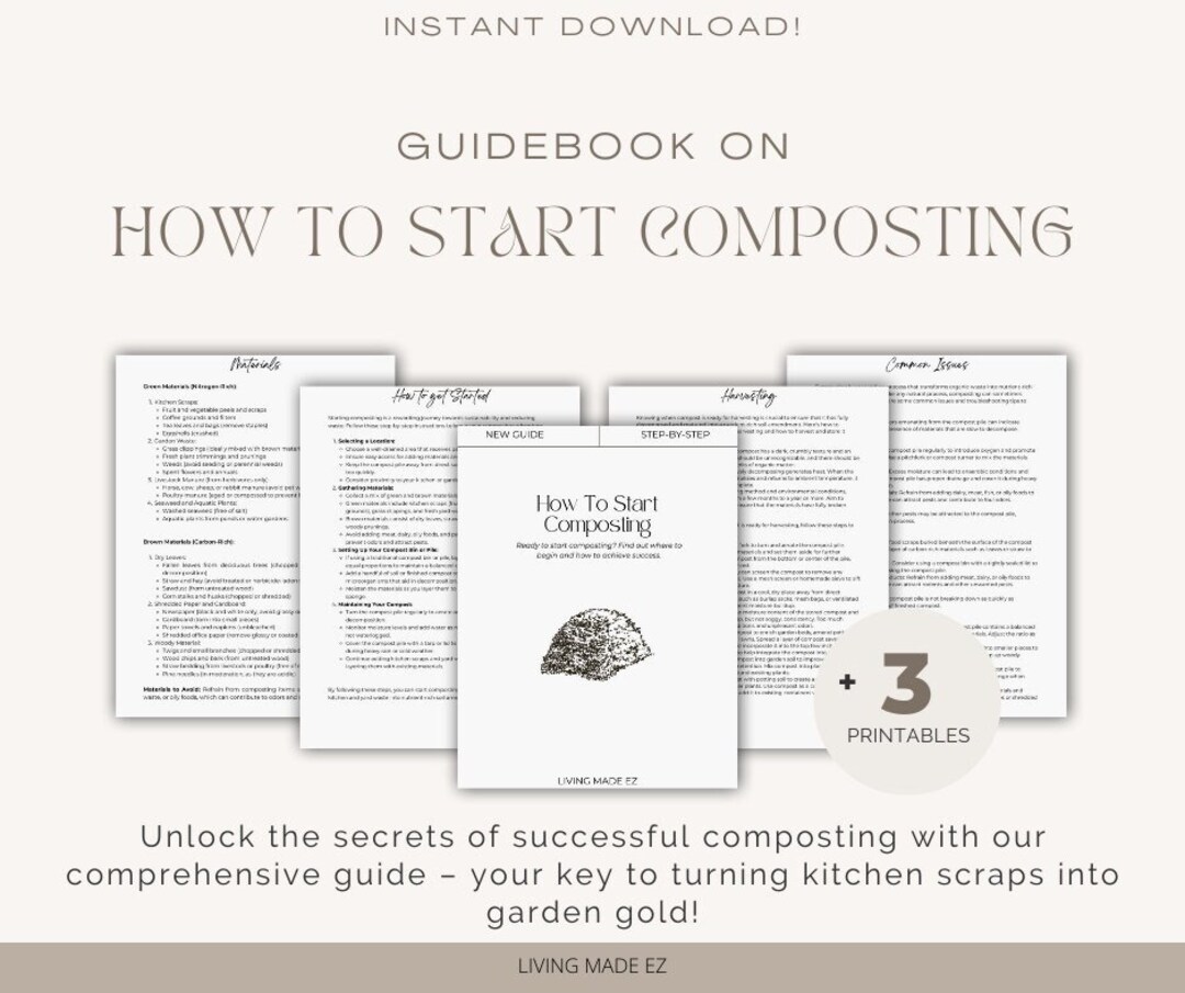 Complete Composting Guide: Start, Maintain, and Master Composting at ...