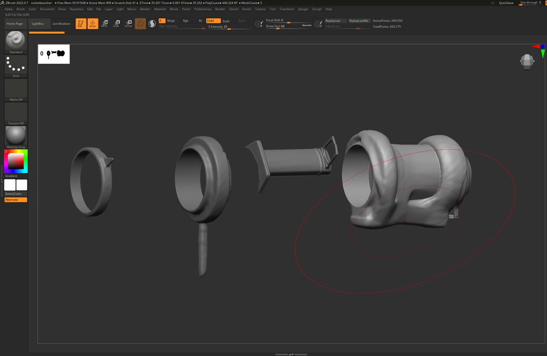 Rust Rocket Launcher 3D Print STL - Etsy