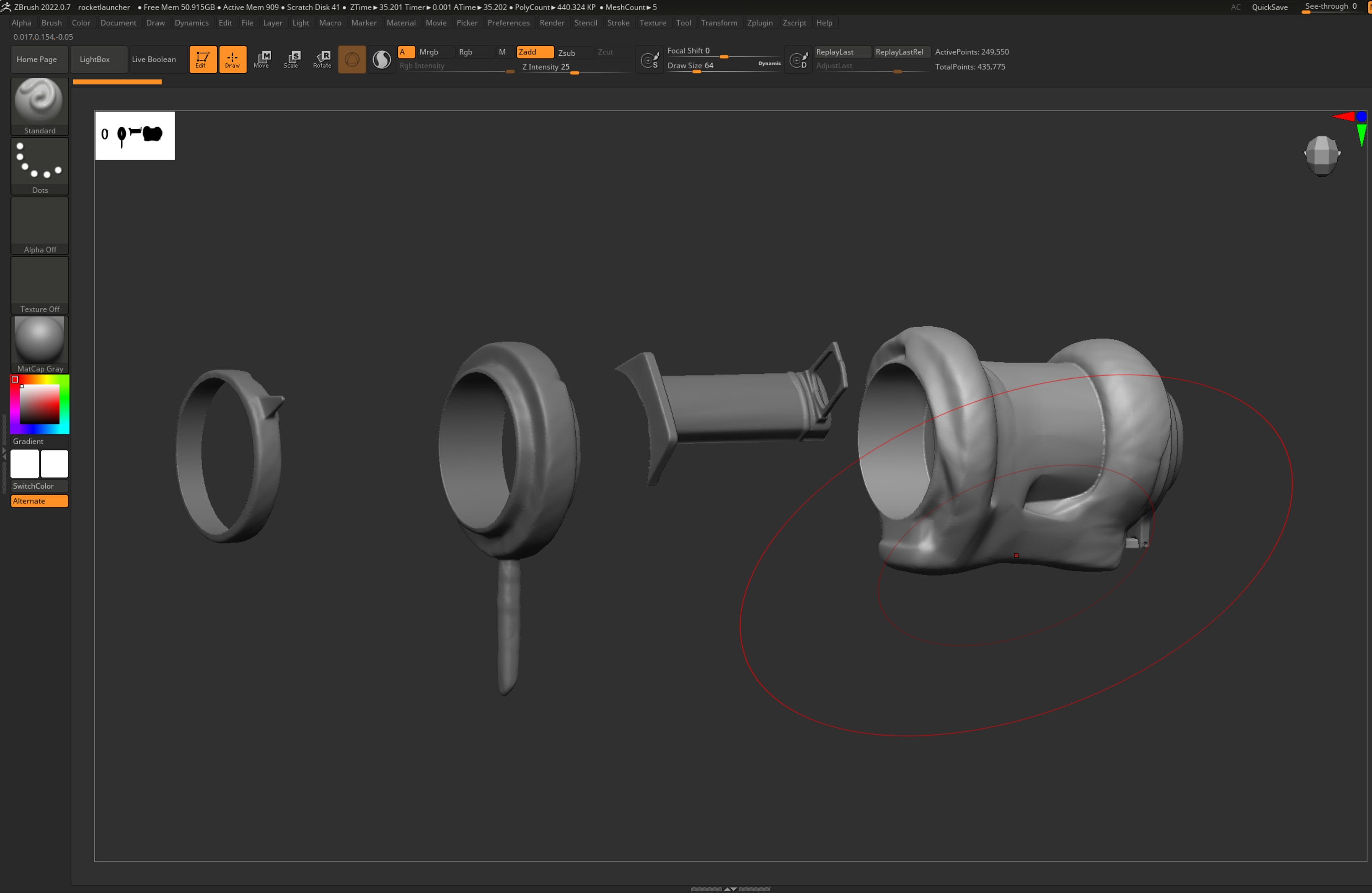 Rust Rocket Launcher 3D Print STL - Etsy