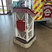 CUSTOM USA Walnut Podium: Live Edge Slab With Epoxy Inlay, Fire Station ...
