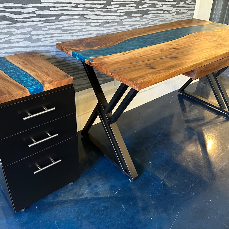 Epoxy Desk - Etsy