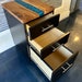 Sycamore Epoxy File Cabinet, Live Edge Epoxy File Cabinet, Epoxy File ...