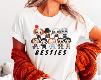 Halloween Besties Shirt - Etsy