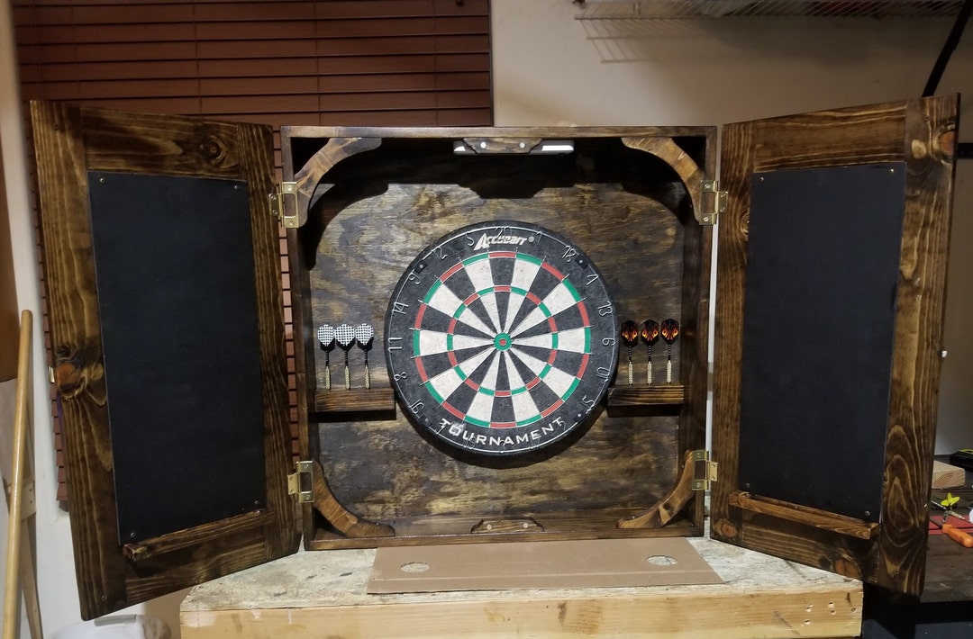 Custom Dartboard Cabinet - Etsy