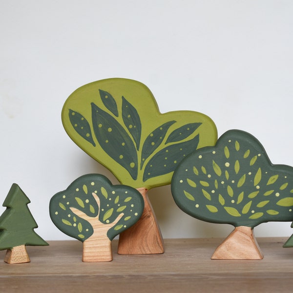 Wooden Tree Toy - Etsy
