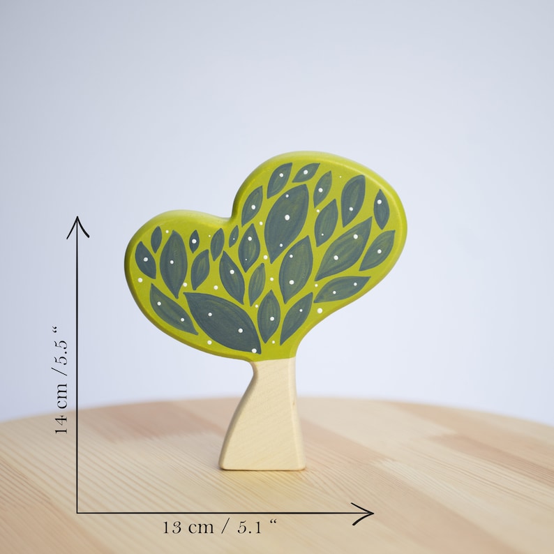 Montessori Inspired Wooden Tree Set / Forest Wood Set / Nursery Decor ...