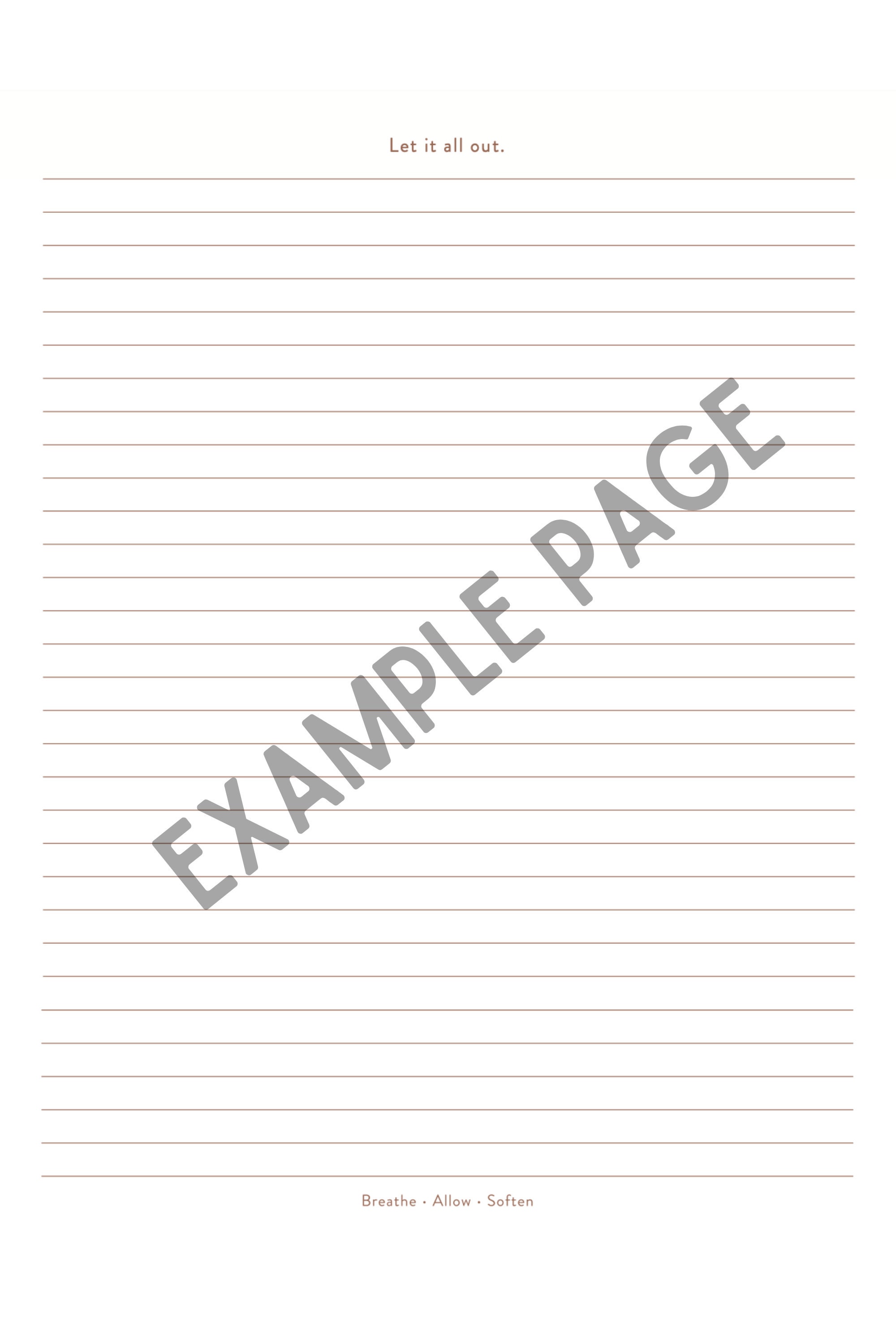 The Embodied Journal (instant Download) - Etsy