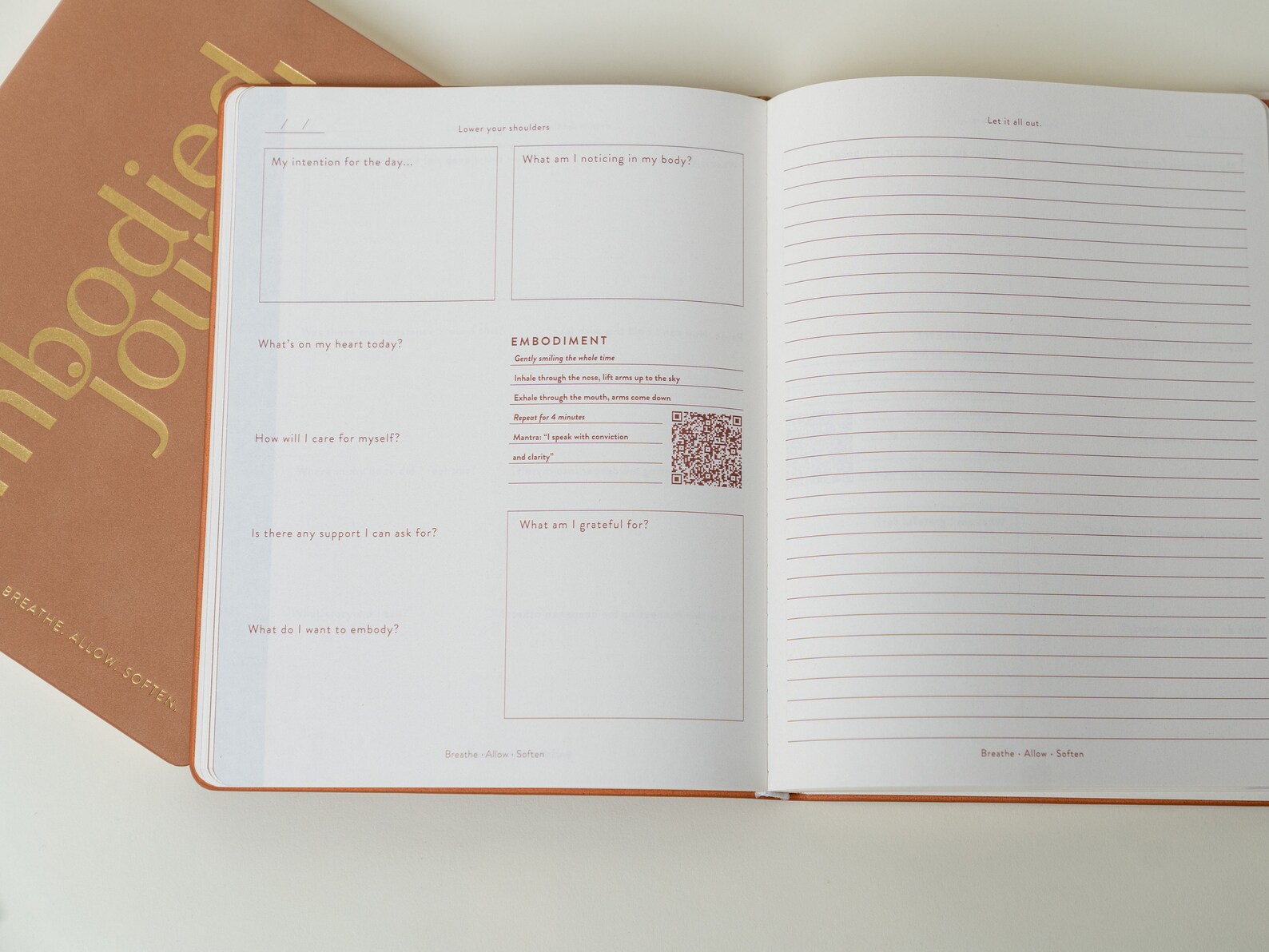 The Embodied Journal - Etsy