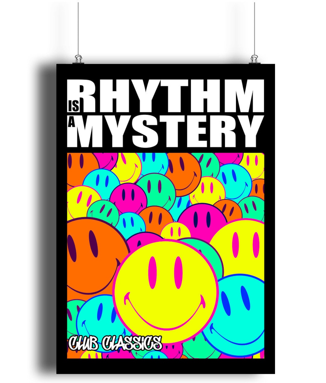 Rhythm is A Mystery Print | Music Print | Music Poster | Wall Art ...