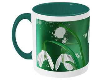 Snowdrop Mug - Etsy