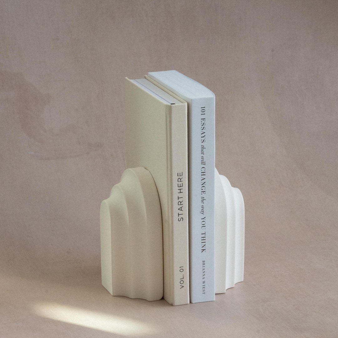 Home Decor Bookends | Book Ends | Aesthetic Book Ends | Book Holders ...