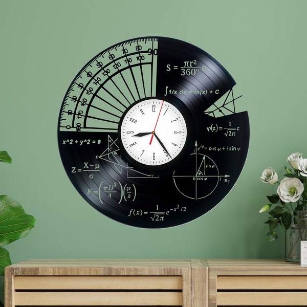 Math Clock - Etsy