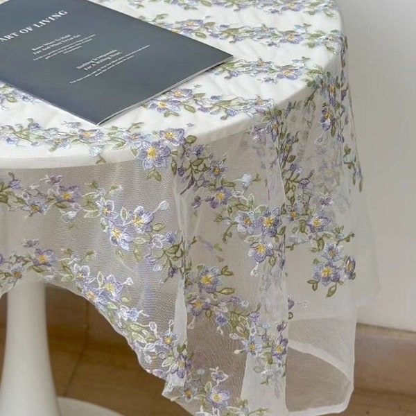 Floral Tablecloth - Etsy