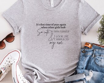 Funny Flannel Shirt - Etsy