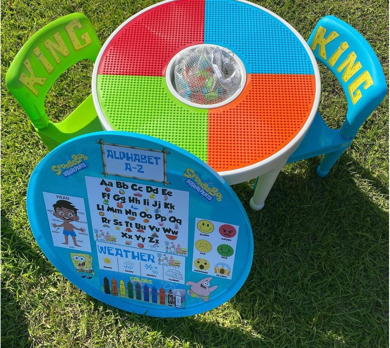 Character Learning Table - Etsy