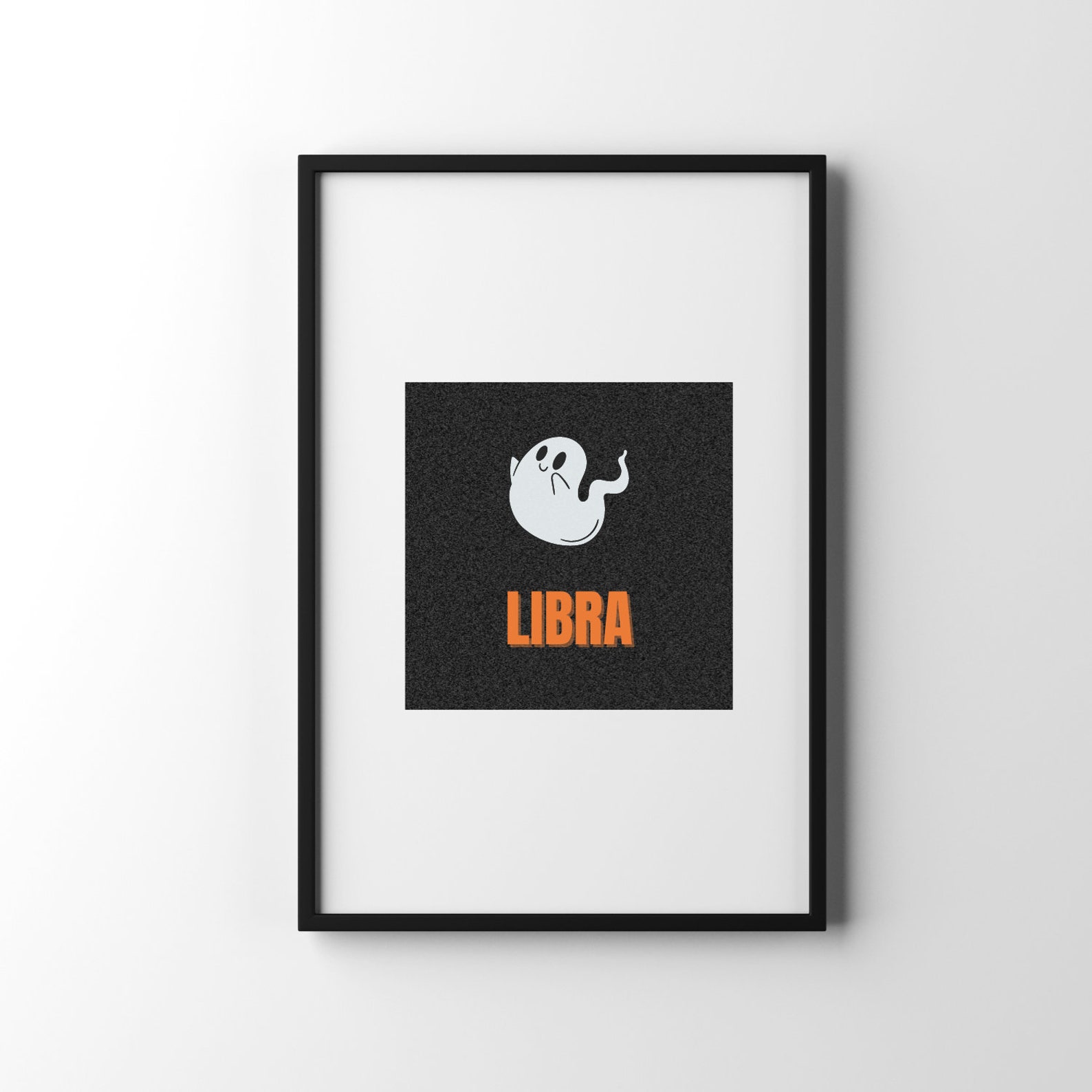 LIBRA, Ghost, Digital Download, Halloween Design, Zodiac Signs ...