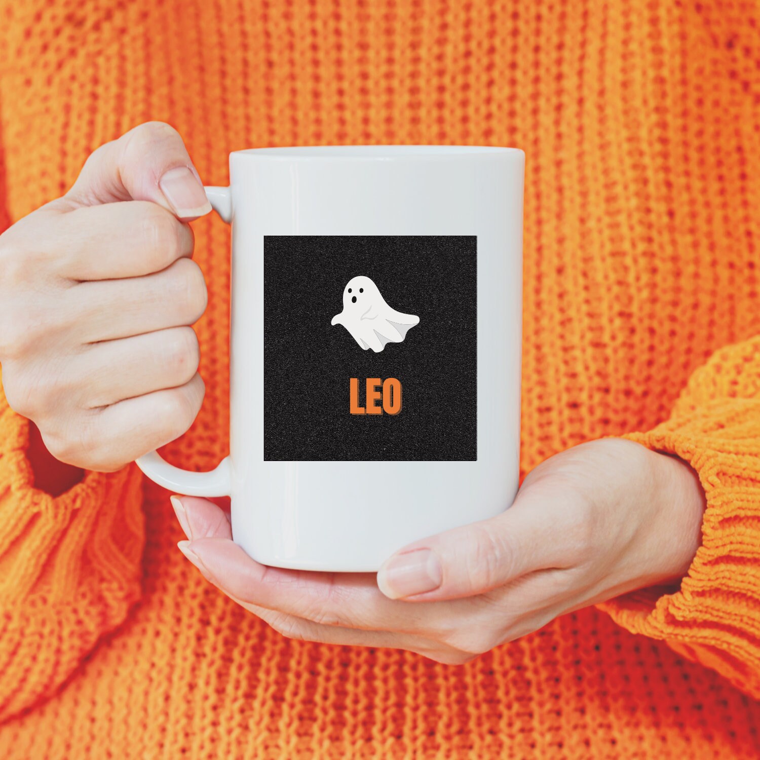 LEO, Ghost, Digital Download, Halloween Design, Zodiac Signs, Horoscope ...