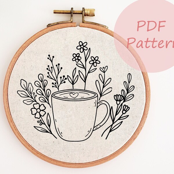 Graduation Cap Embroidery Pattern, Graduation Year Embroidery PDF ...