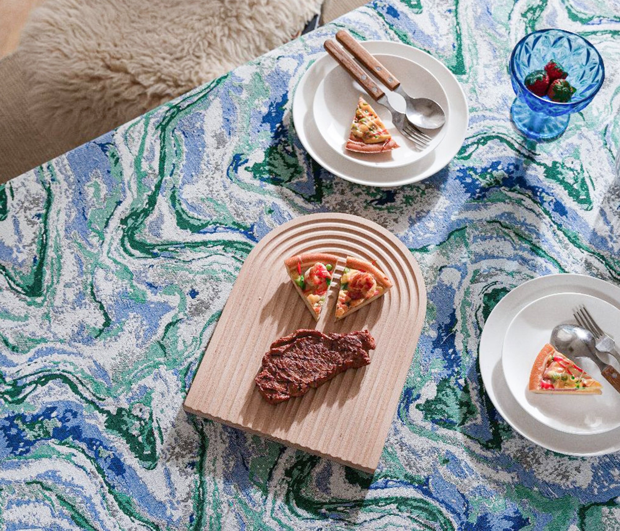 Vintage Tablecloth Rustic Table Linen Boho Tablecloth - Etsy