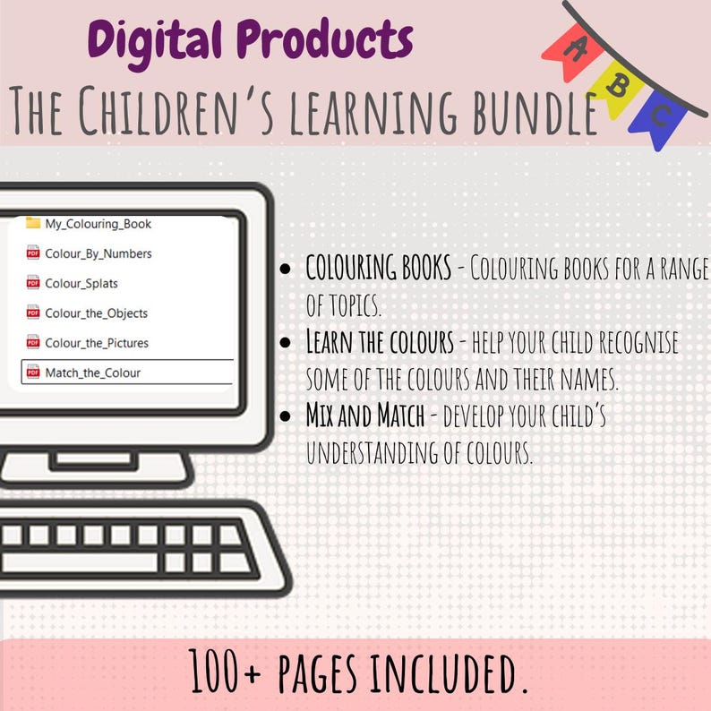 Preschool and Kindergarten Digital Downloads - 100+ Printable Resources ...