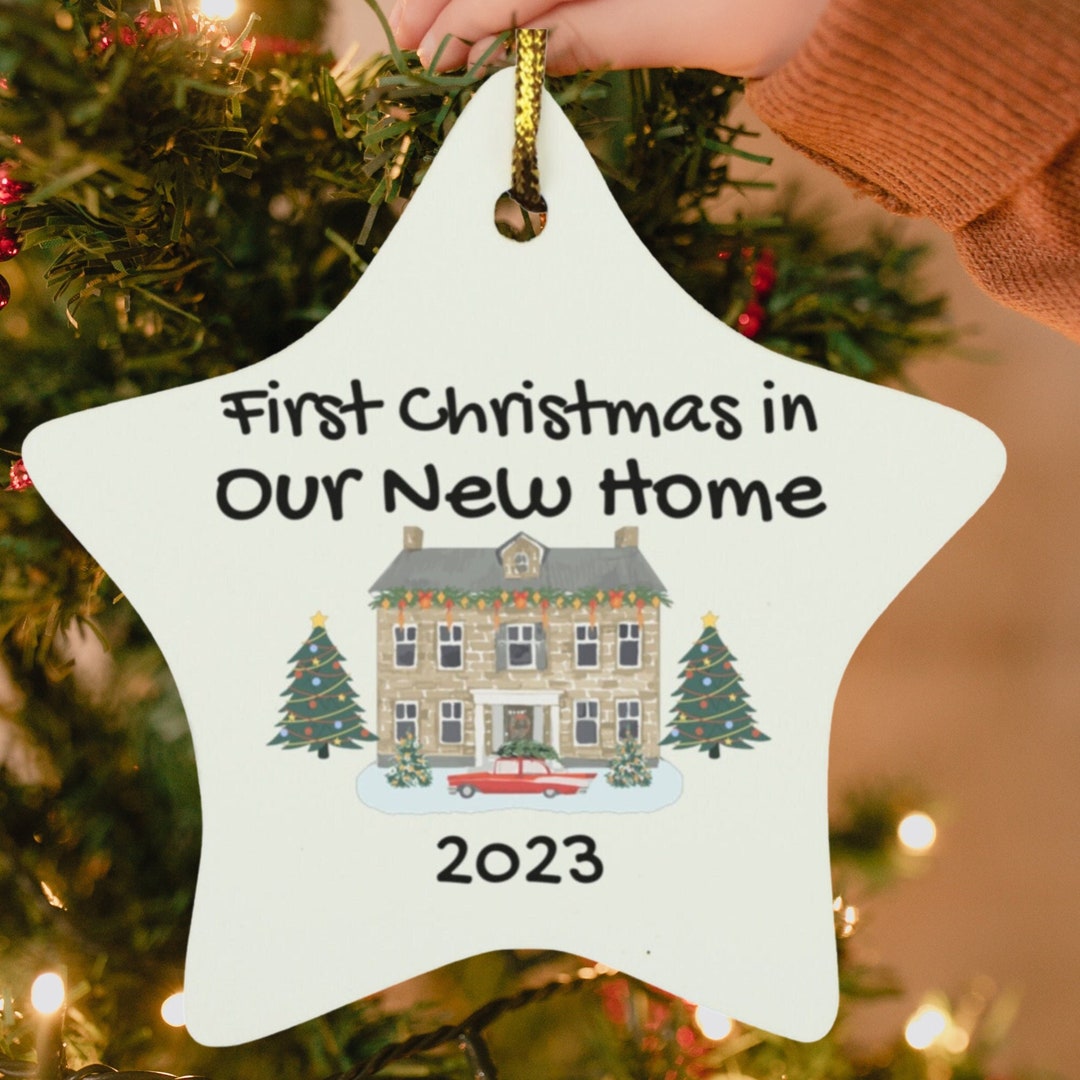 New Home Ornament, New Home Christmas Ornament 2023, Christmas Tree ...