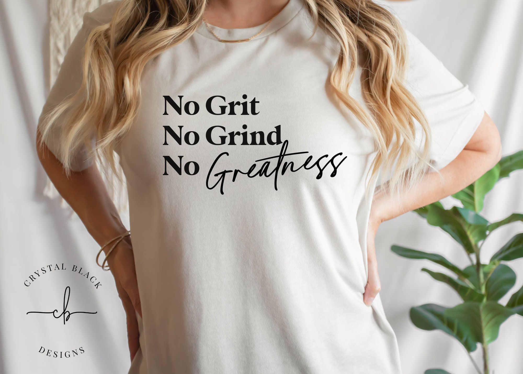 No Grit No Grind No Greatness Quote SVG for Cricut, Inspirational SVG ...