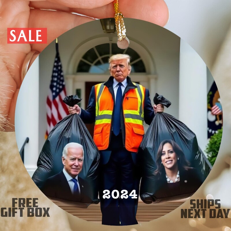Trump Ornament - Etsy