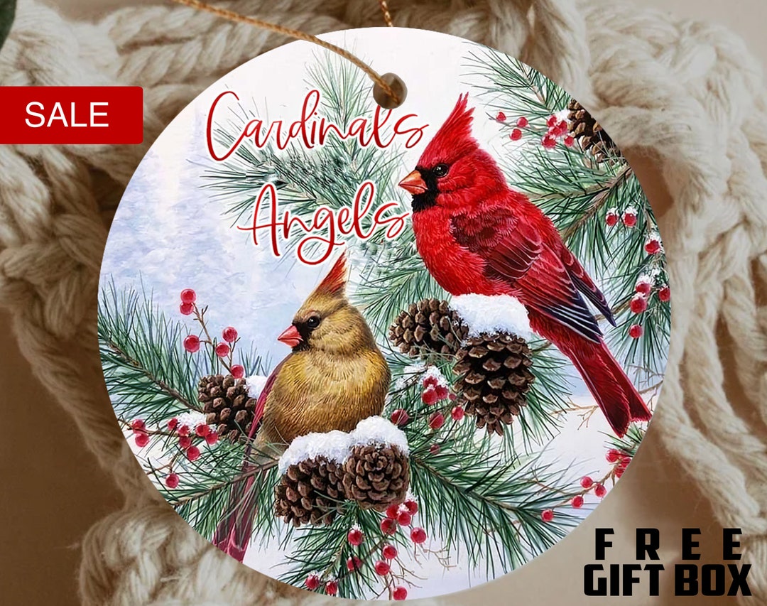 Cardinals Appear When Angels Are Near Ornament Decor, First Christmas ...