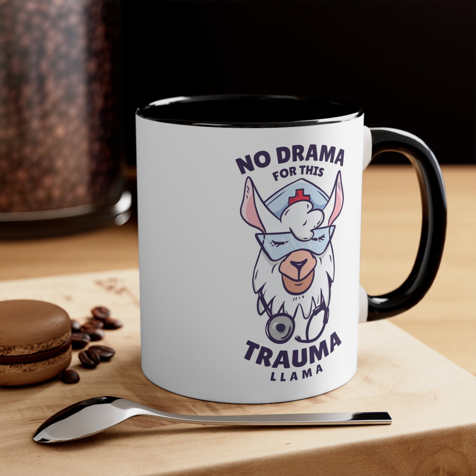 No Drama for This Trauma Llama-cute Mug for Trauma Nurse,gift for Mom ...