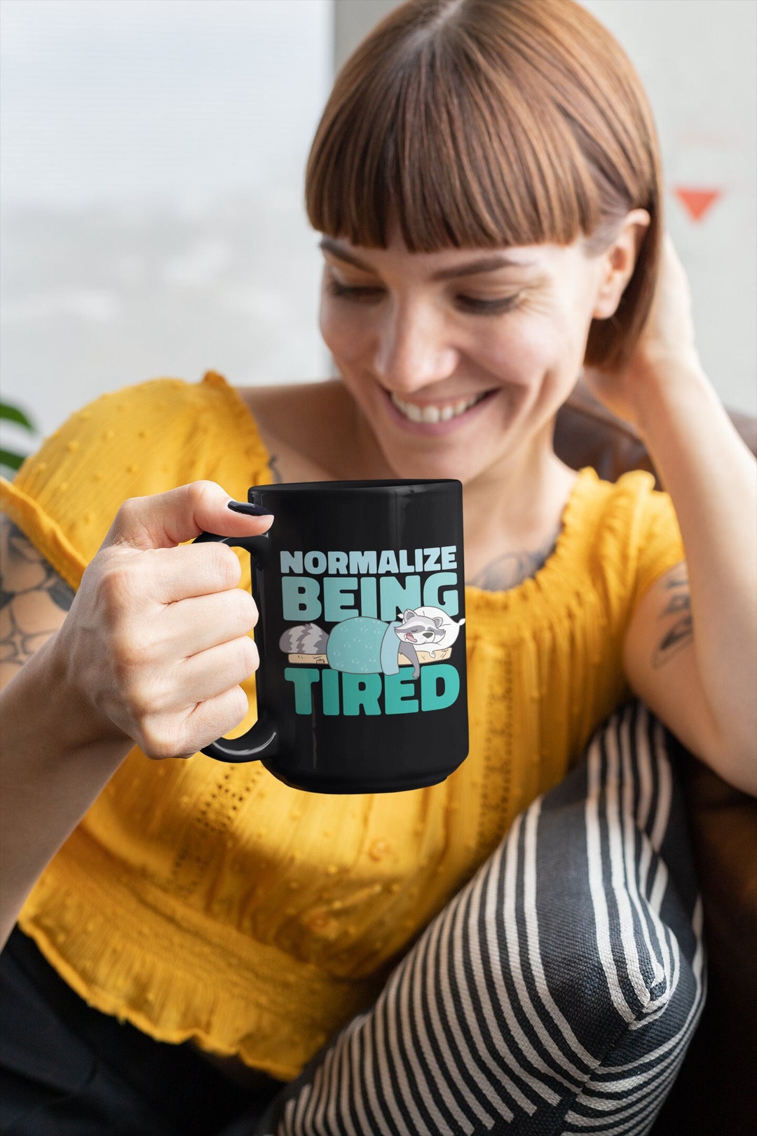 Normalize Being Tired -funny Sarcastic Comical Gift,tired Mom,tired Dad ...