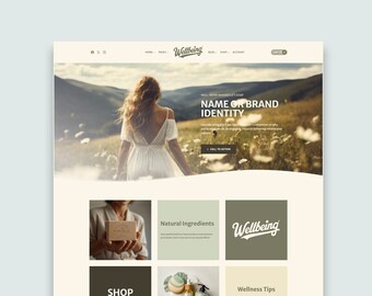 Webador Template - Etsy