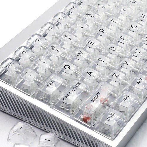 Transparent Jelly Keycaps Set Mechanical Keyboard Keycaps - Etsy