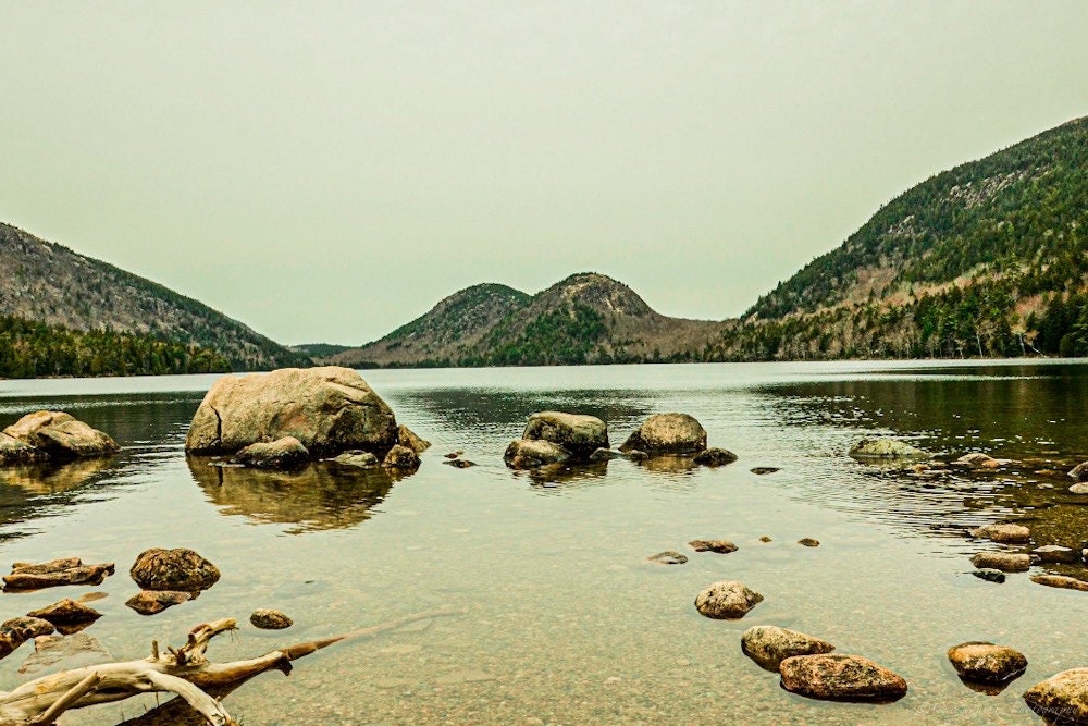 Scenes From Acadia National Park Maine Landscape Four 4 Photo Collage ...