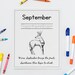 Months of the Year Handwriting Coloring Poetry Activity Pages Download ...