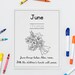 Months of the Year Handwriting Coloring Poetry Activity Pages Download ...