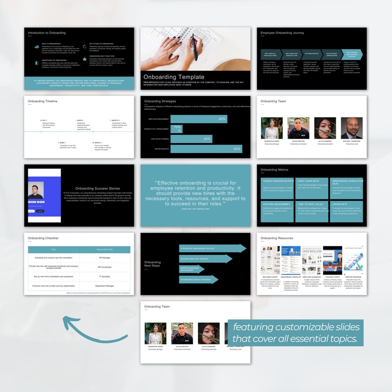 Onboarding Powerpoint Presentation Slide Deck Employee Onboarding ...