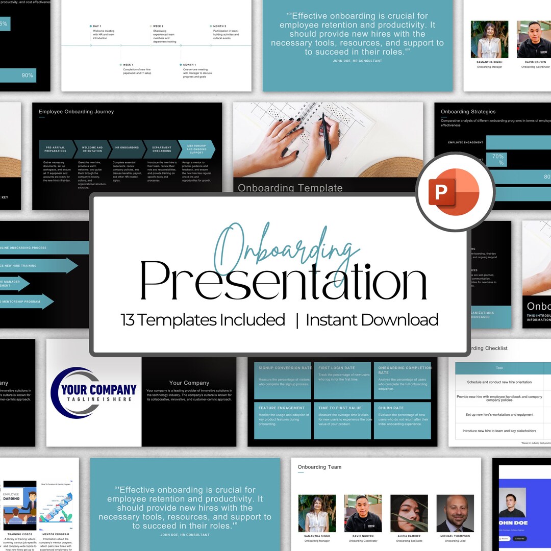 Onboarding Powerpoint Presentation Slide Deck Employee Onboarding ...