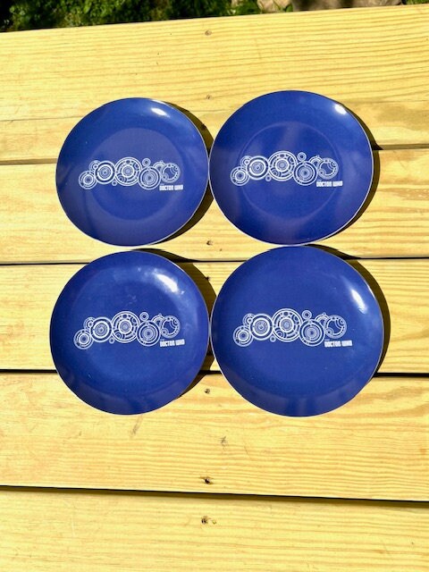 Dr. Who Plates, Set of 4, 8 Inches Round. Never Used. Brand New, BBC ...