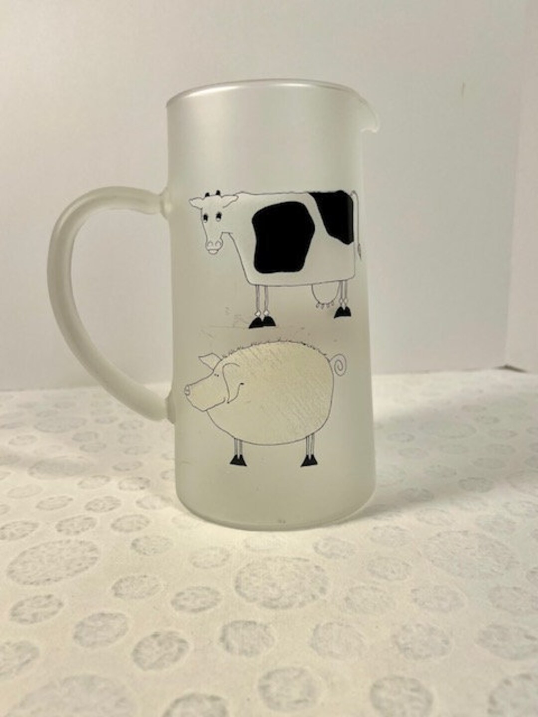Dartington Farm Animals Pitcher, Holds 2 Pints, Made in France, (DARFAA ...