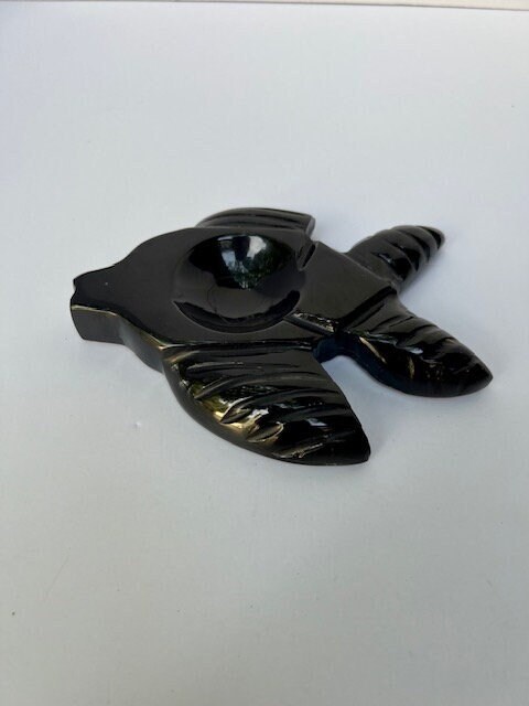 Retro Fish Spoon Rest, Onyx?alabaster? Hand Carved, Heavy - Etsy