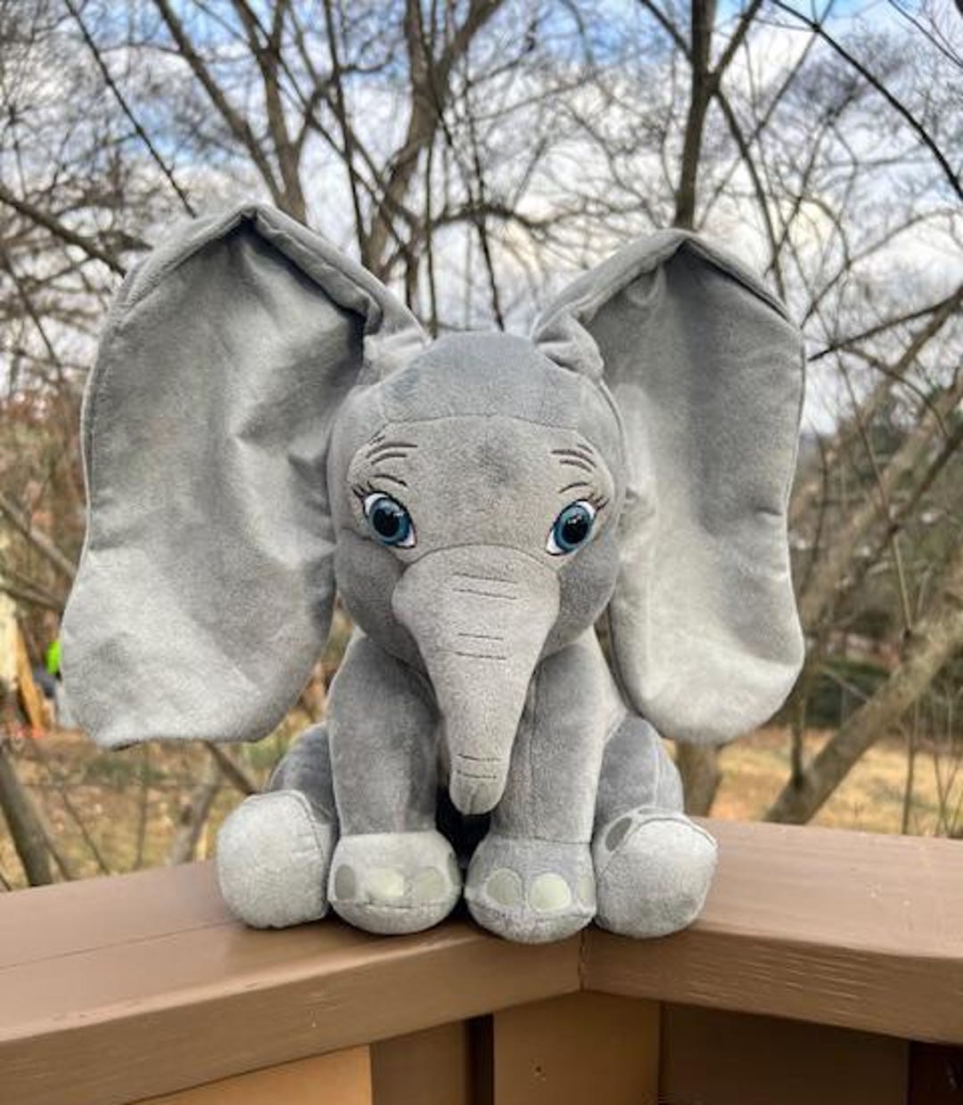 Disney Fluttering Ears Dumbo, 13 Inches, Plush With Sound, Like New - Etsy