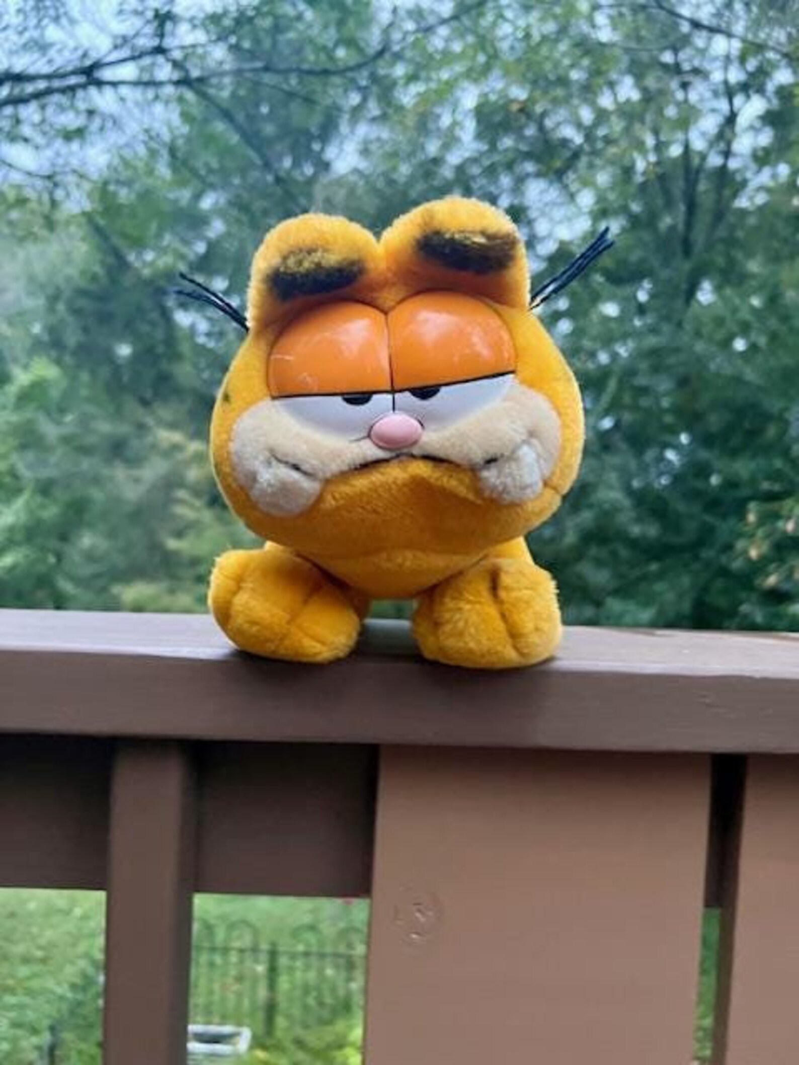 Vintage Garfield Plush. Extremely Clean, Marked Dakin, Dated 1978,1981 ...